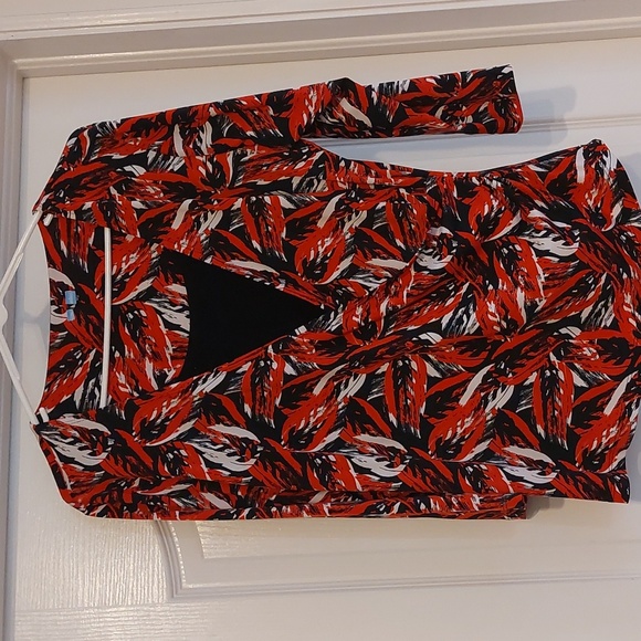 Source Unknown | Tops | Redblack Top | Poshmark